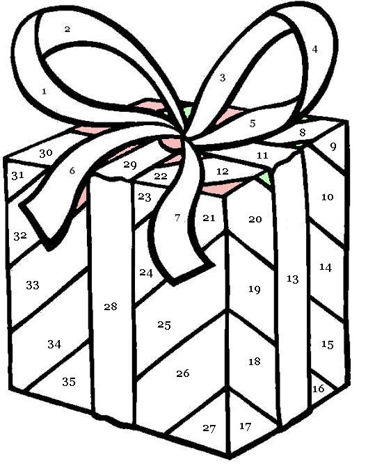 Christmas Gift Paint By Numbers Quiz - By WhyAmIDoingThis
