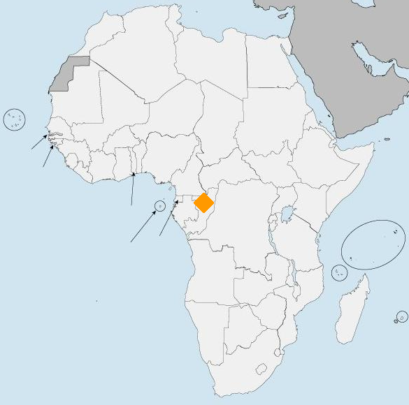Reversed Countries of Africa Quiz - By xant_spectro