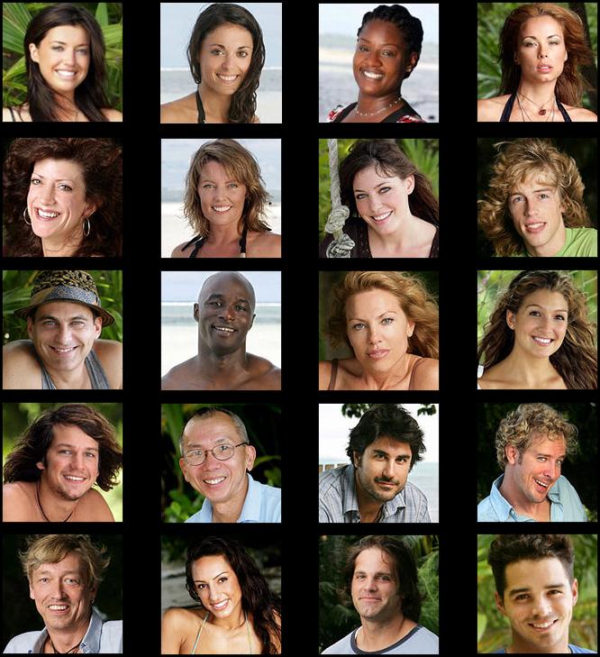 Survivor Micronesia - Picture Click Quiz - By nevilshed