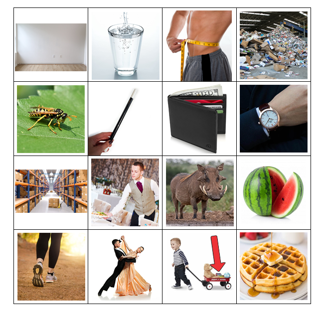 Words That Begin With 'Wa' Picture Click Quiz - By johncenafan612