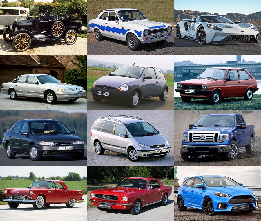 Ford Cars Over Time Quiz - By alvir28