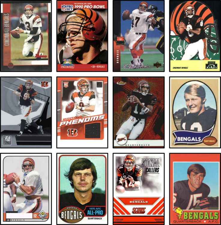 Cincinnati Bengals Quarterback by Trading Card Quiz - By mattk77