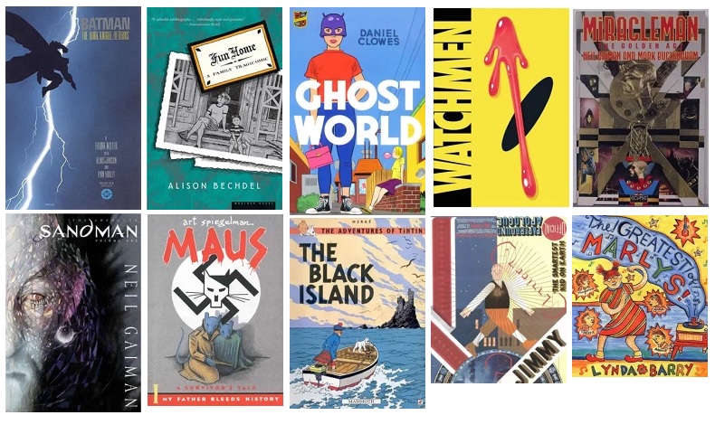 Top Graphic Novels Quiz - By KingPhoebus