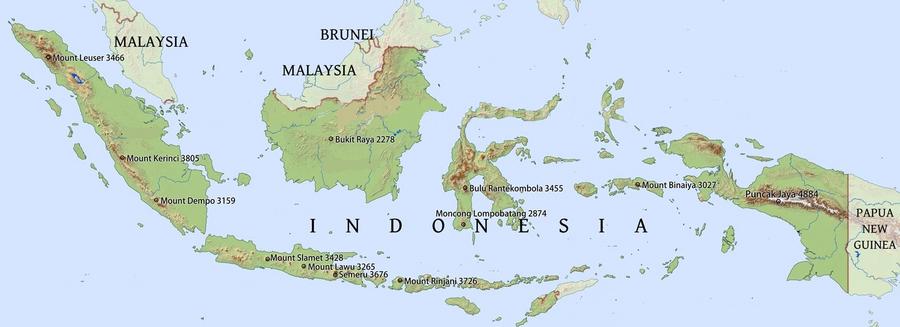 Indonesia Physical Geography Quiz - By mucciniale
