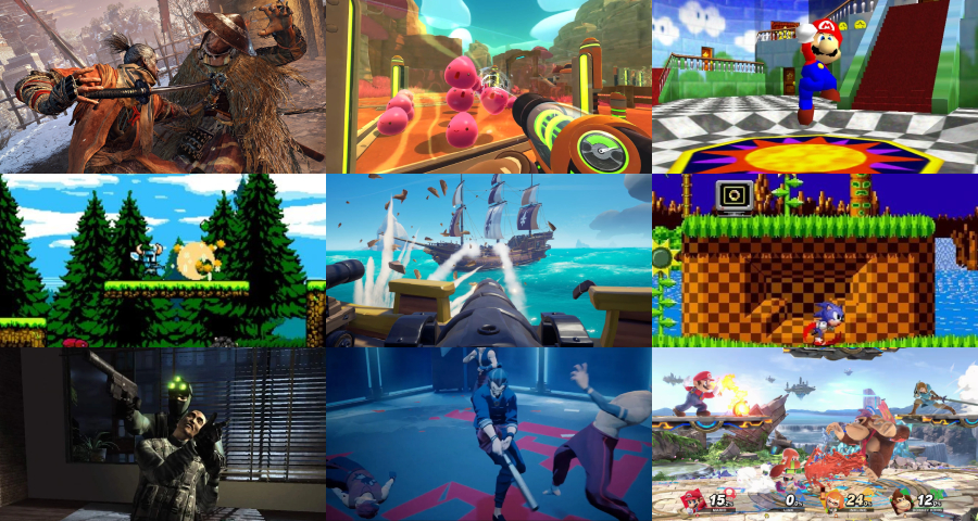 Click the 'S' Video Games Quiz - By BorezU