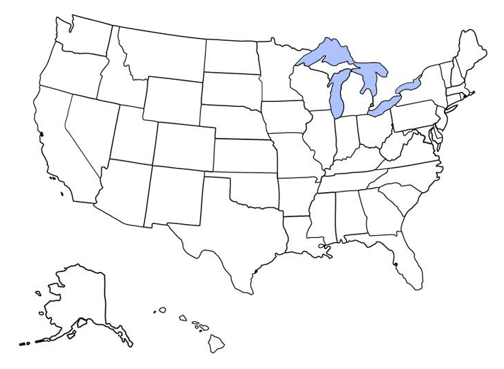 Click US States: Reverse Alphabetical Order Quiz - By tonyt88