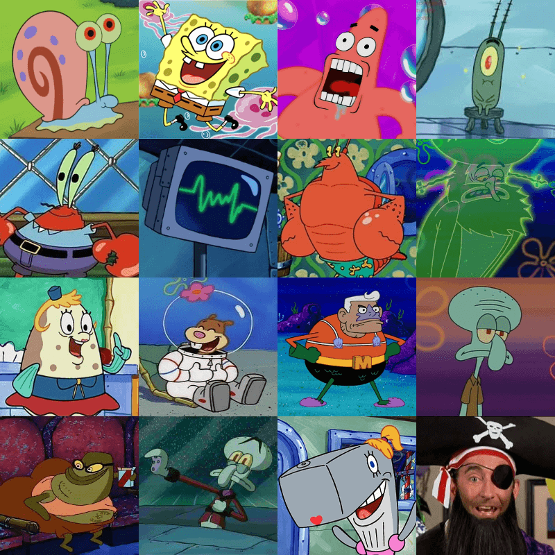 SpongeBob Character Blitz Quiz - By Thebiguglyalien