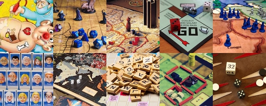 Board games Beginning with Boardgames Quiz - By Flick