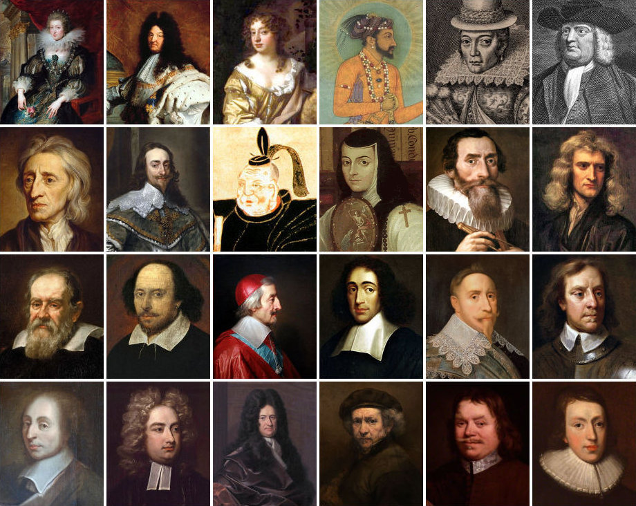 Famous Faces from the 1600s Quiz - By eyes355