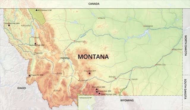Montana Physical Geography Quiz - By mucciniale