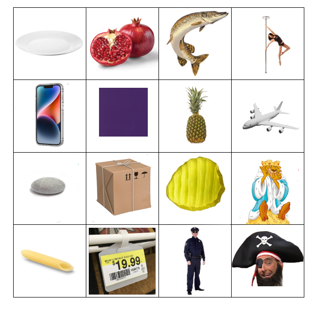 'P___E' Picture Click Quiz - By johncenafan612