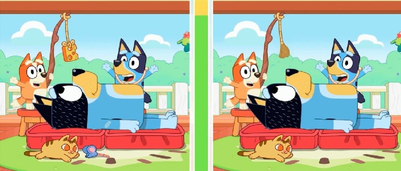 Spot the Difference — Bluey Edition #11 Quiz - By Narduc