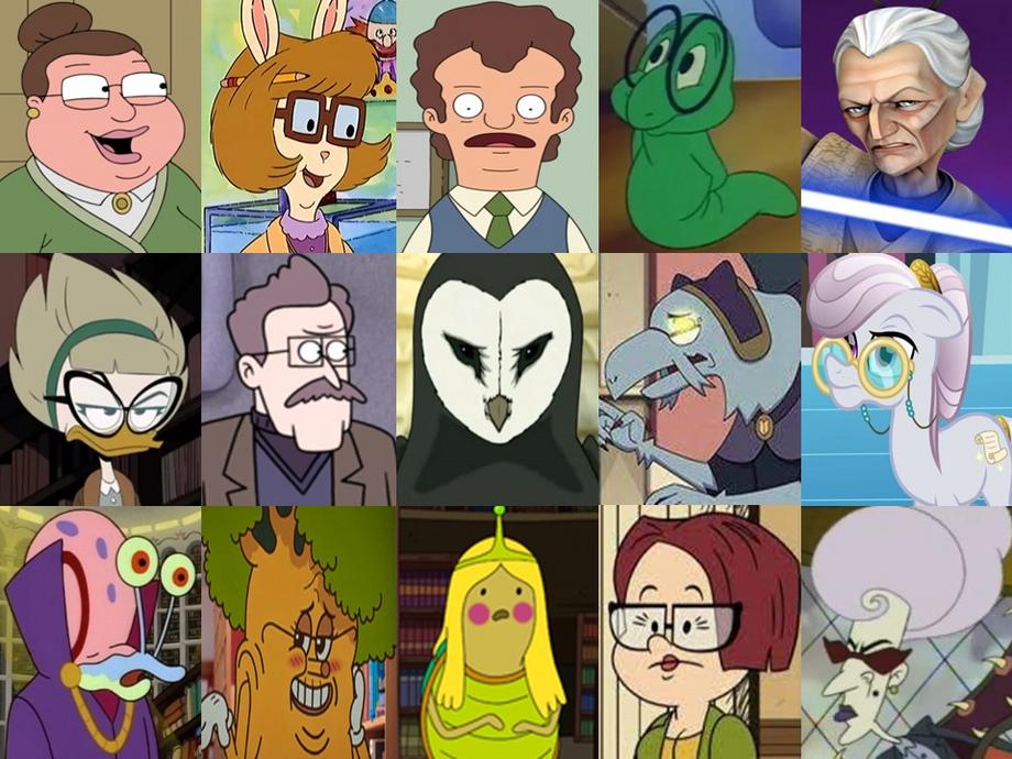 Click the Cartoon Librarian Quiz - By ddd62291