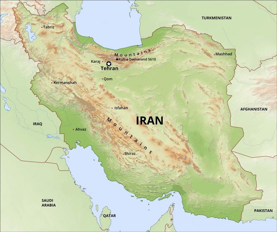Iran Physical Geography Quiz - By mucciniale