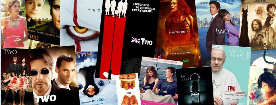 Find the TWO Movie Poster Quiz - By mucciniale