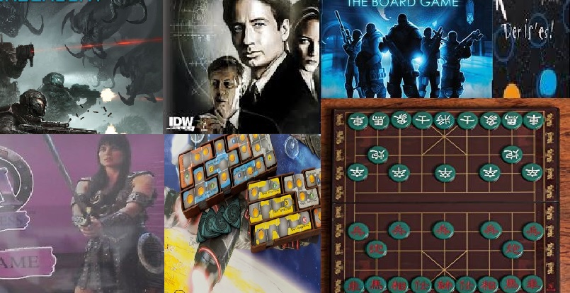 'X' Board Games (vol 1) Quiz - By Flick