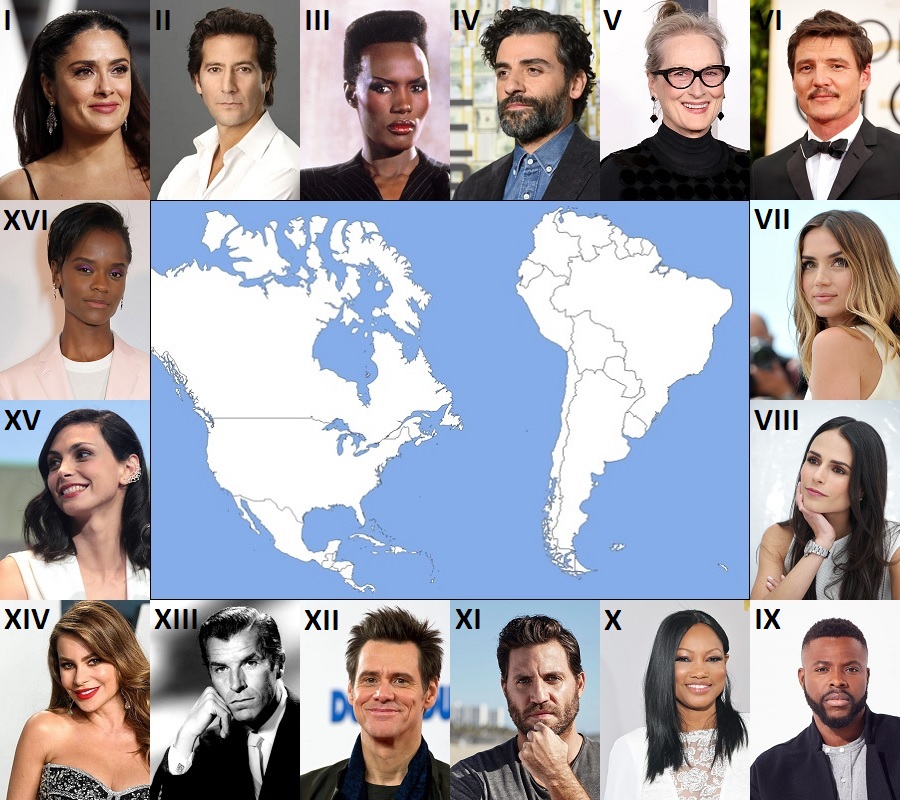Which Country: American Actors Quiz - By alvir28