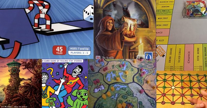 'F' Board Games (vol 1) Quiz - By Flick