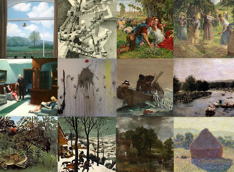 Twelve Famous 'H' Paintings Quiz - By Flick