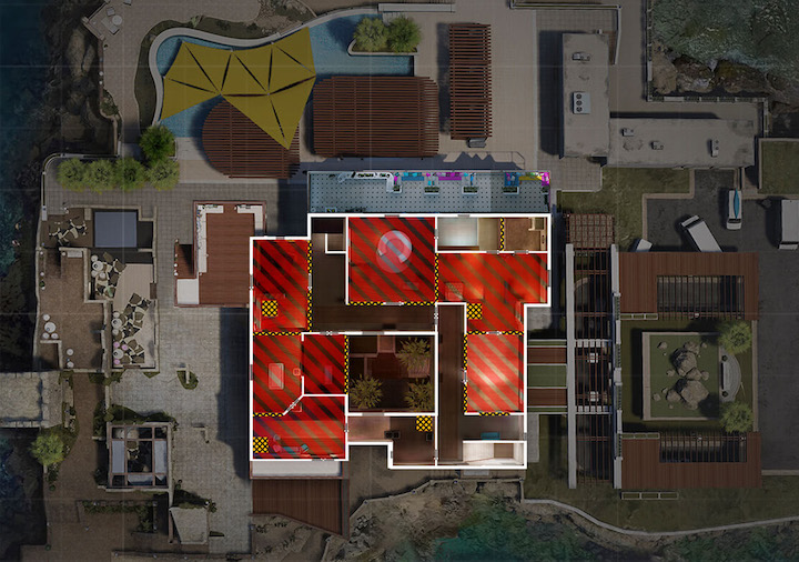 Rainbow Six: Siege - Coastline 2F Pro Callout Quiz - By spitballindw