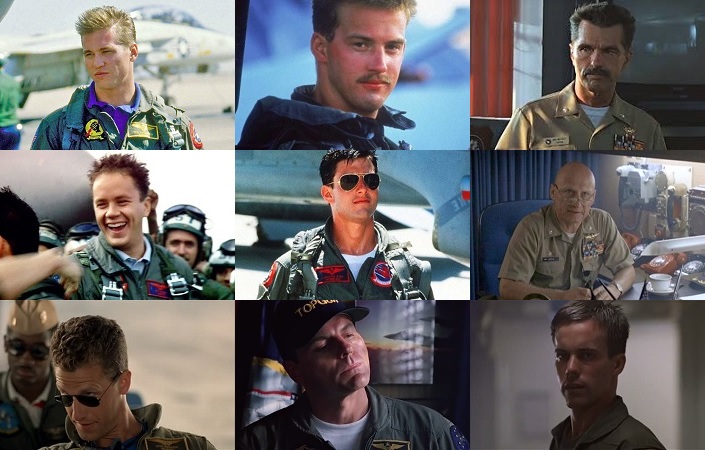 Top Gun Actors by Callsigns Quiz - By Cutthroat