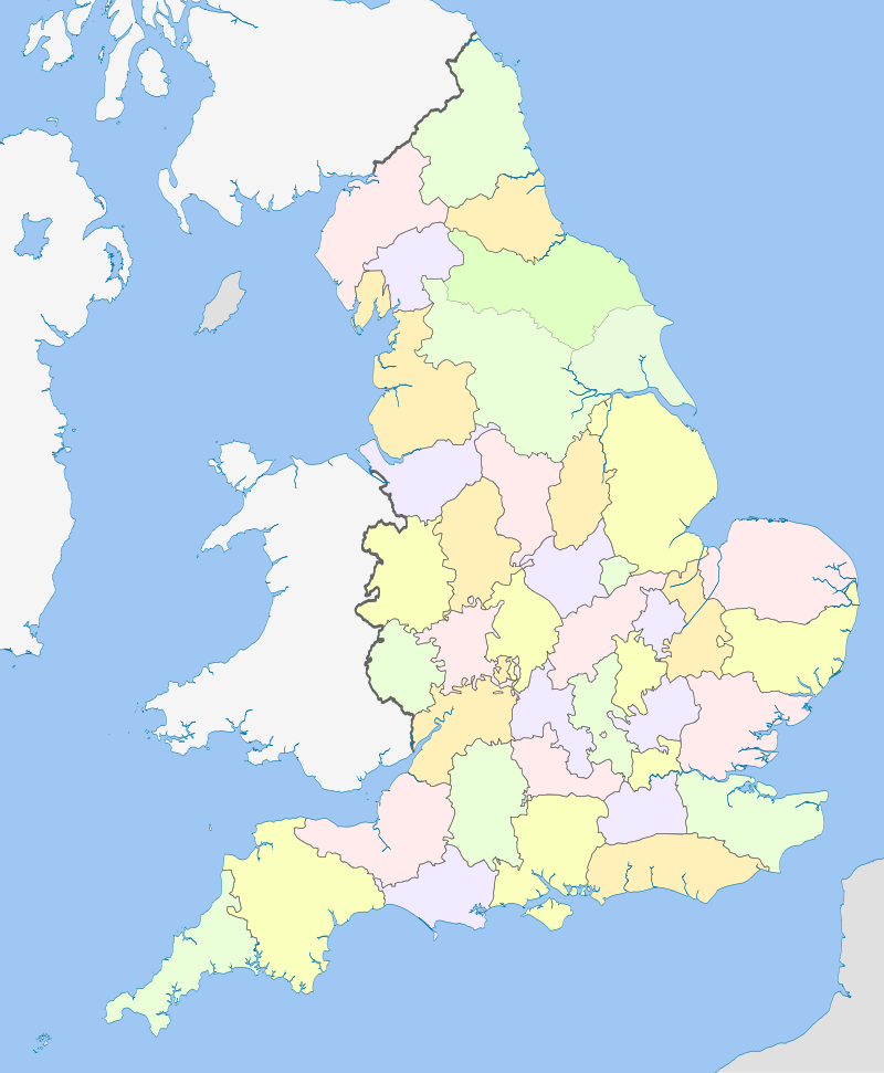 Find the Historic Counties of England (Picture Click) Quiz - By ...