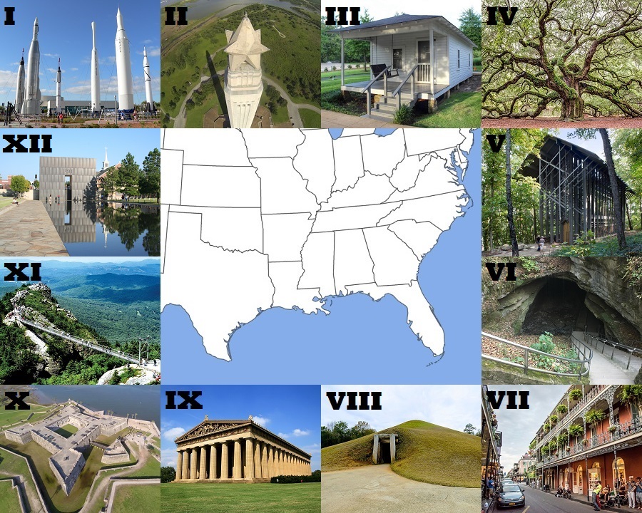 Which State: US Landmarks VIII Quiz - By alvir28