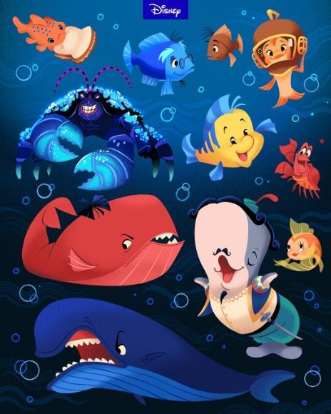 Disney's Sea Creatures Quiz - By jackfrog10
