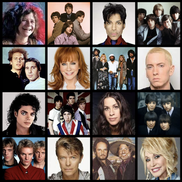 Characters in Multi-Genre Songs Picture Click Blitz Quiz - By jlamp104