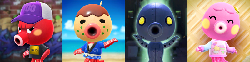 Animal Crossing: New Horizons - Octopus Villagers PC Quiz - By ...