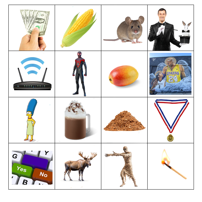 5-Letter M Words Picture Click Quiz - By johncenafan612