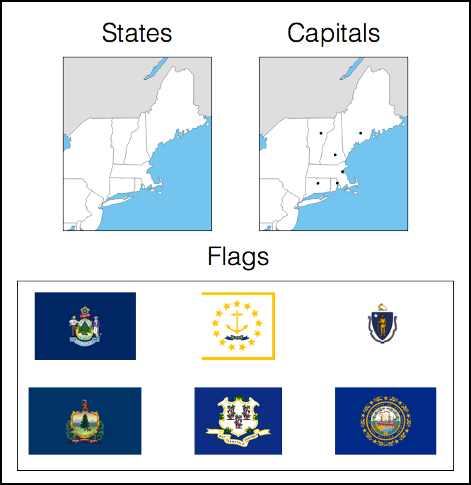 States, Capitals and Flags of New England Quiz - By nateeverett