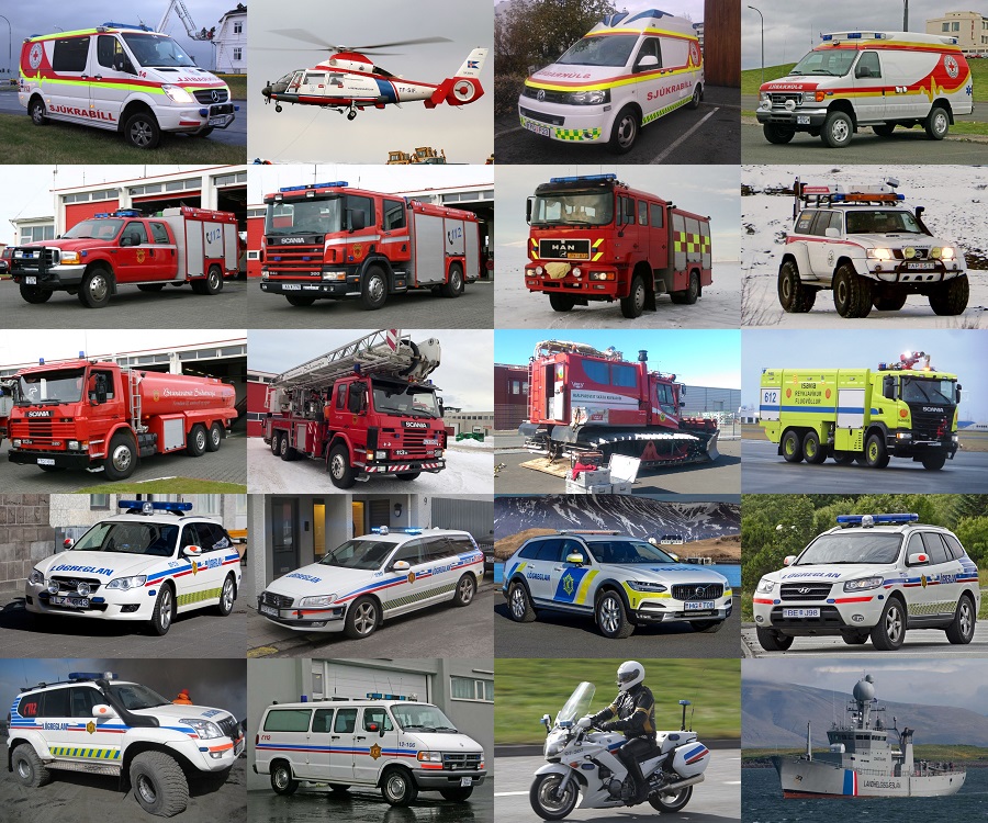 Find the Icelandic Emergency Vehicles Quiz - By alvir28