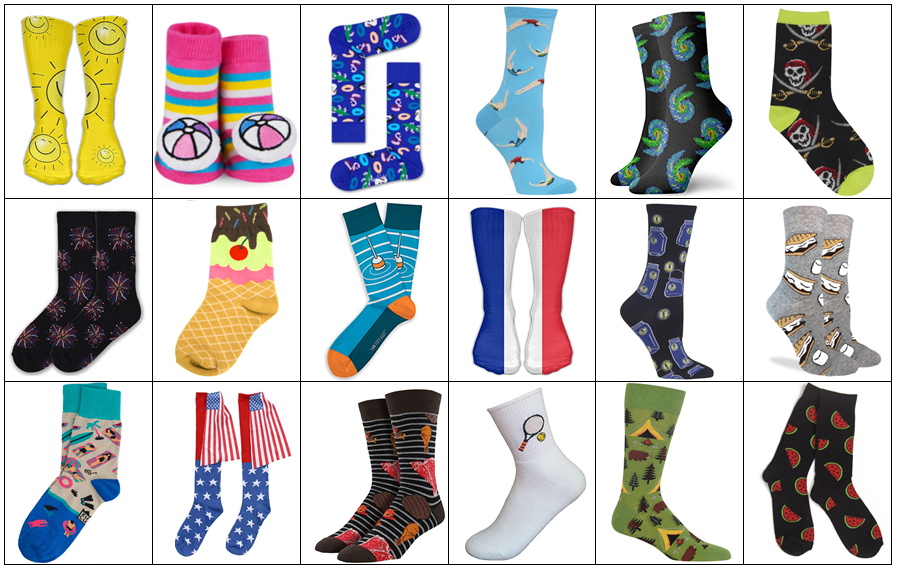 Summertime Socks Quiz - By JackDots