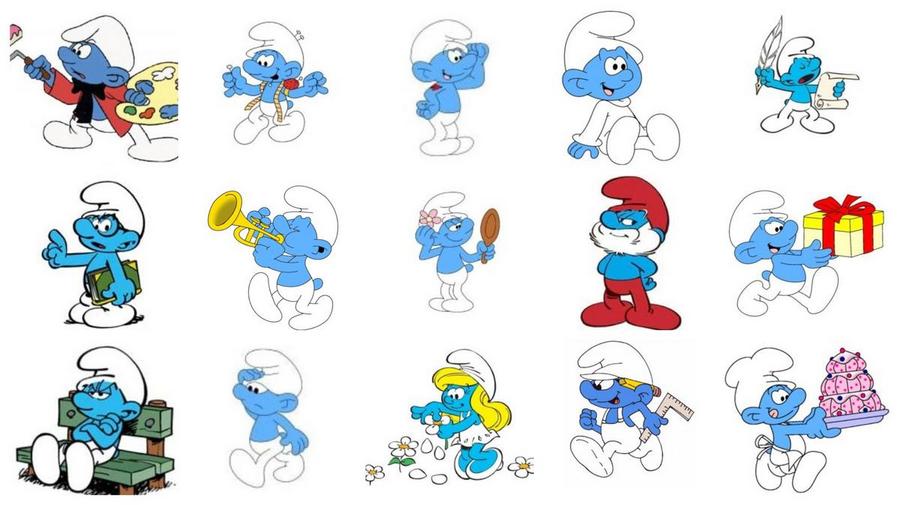 Smurf Identification Guide Quiz - By Bratista