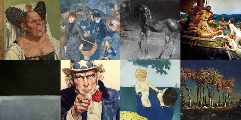 Eight Famous 'U' Paintings Quiz - By Flick