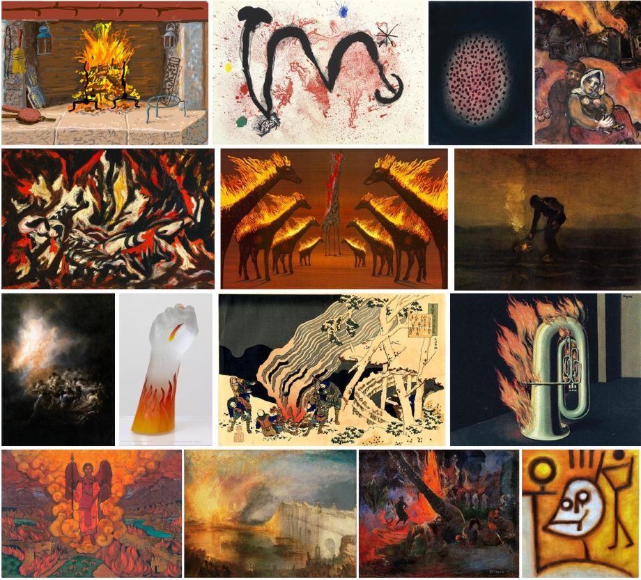 Famous Artists - Fire Quiz - By hazelnuts
