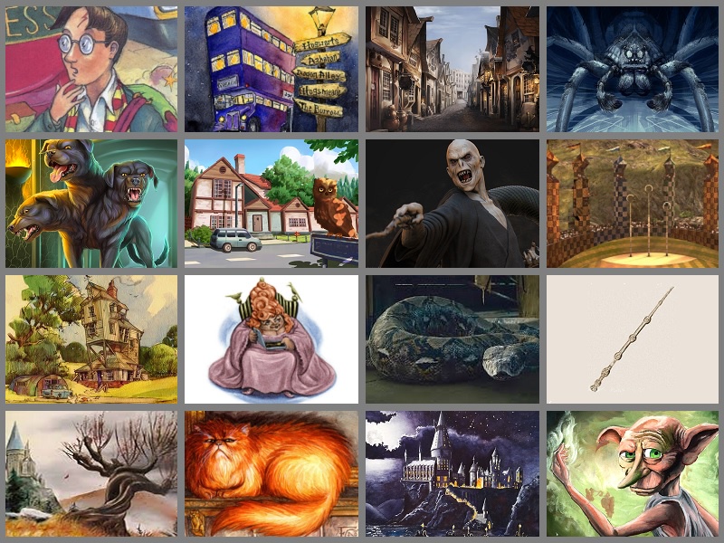 Find the Scrambled Harry Potter People, Places, &Things Quiz - By jimbaz