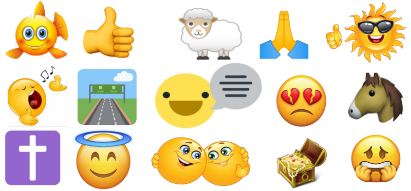 Bible Verses by Emojis II Quiz - By ceciliacarlid