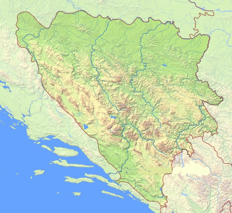 Bosnia-Herzegovina Physical Geography Quiz - By mucciniale