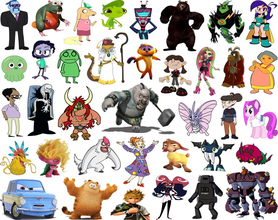 Click the 'V' Cartoon Characters IV Quiz - By ddd62291