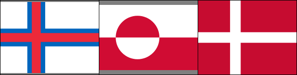 Flags of Denmark - Constituent Countries Quiz - By Scuadrado