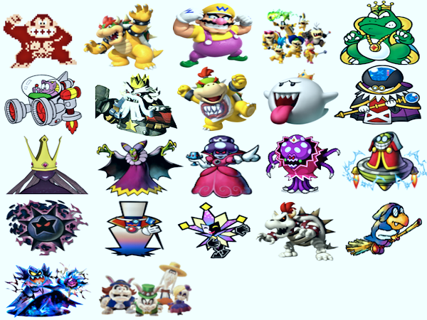Mario Villains by image Quiz - By DLspartan93
