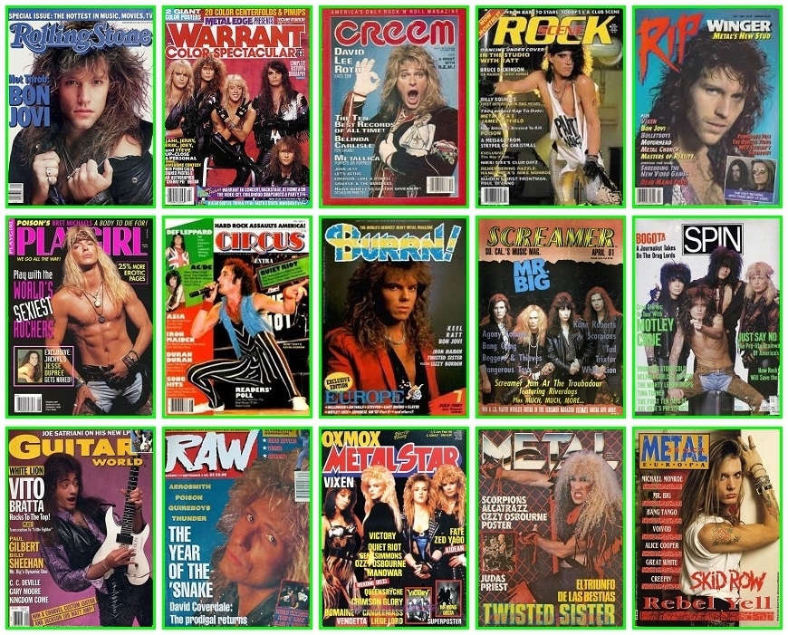 Rockin' Magazine Covers! Quiz - By TimtheImpaler