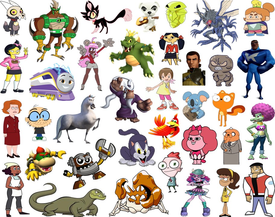 Click the 'K' Cartoon Characters V Quiz - By ddd62291