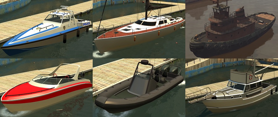 Grand Theft Auto IV (2008) Boats Quiz - By alvir28
