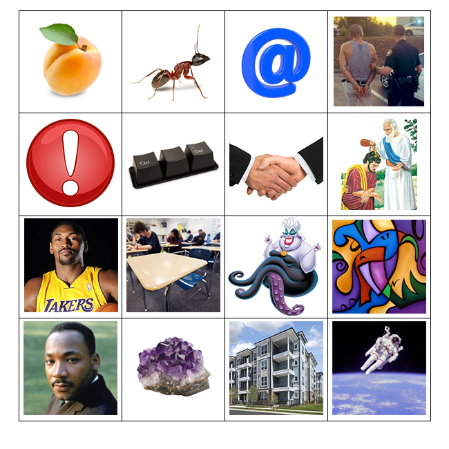 'A___T' Picture Click Quiz - By johncenafan612