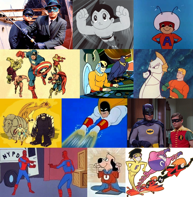 Click a Superhero Show (1960s) Quiz - By Extinctanimals22