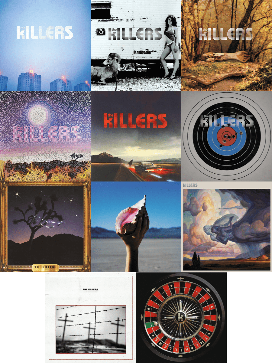 The Killers Albums by Cover Quiz - By sparkblip