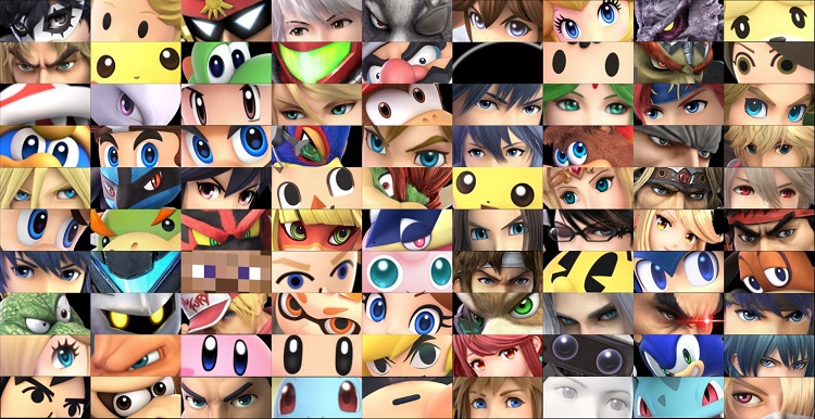 Super Smash Bros. Ultimate Characters by Eyes Quiz - By FinTheKnight